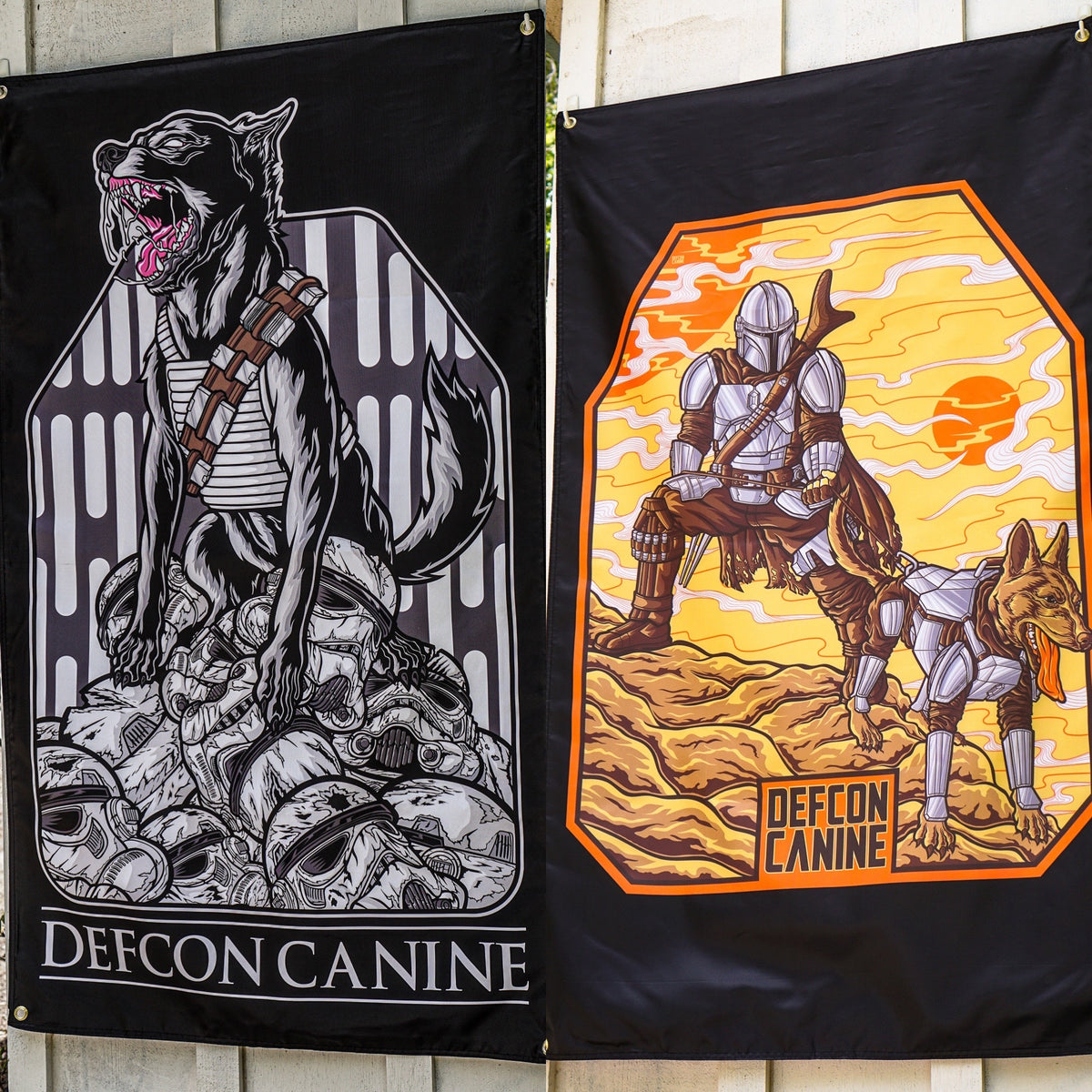 Defcon "Rebels" Double-Sided Flag – Defcon Propaganda