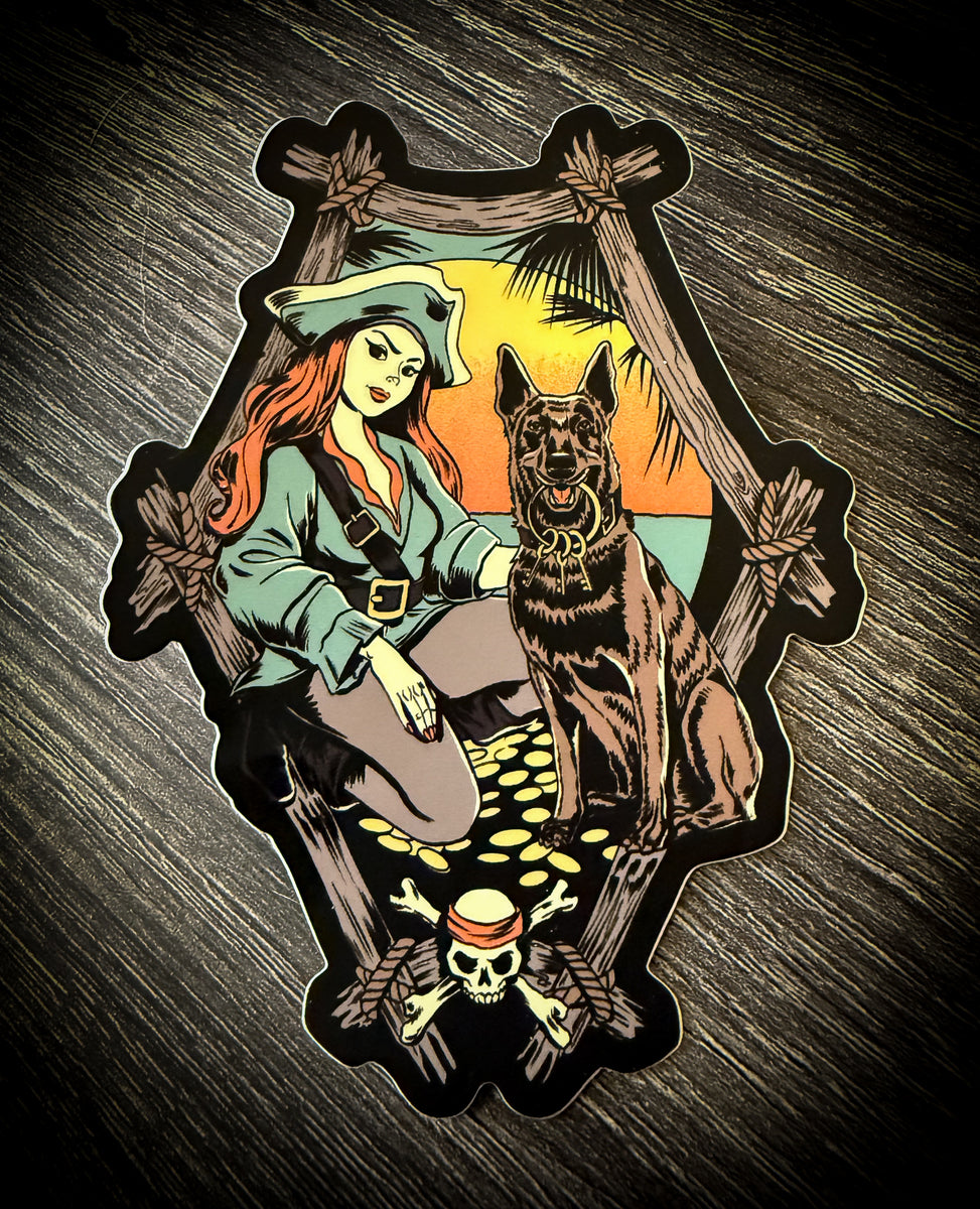 Defcon Pirate Sticker – Defcon Propaganda