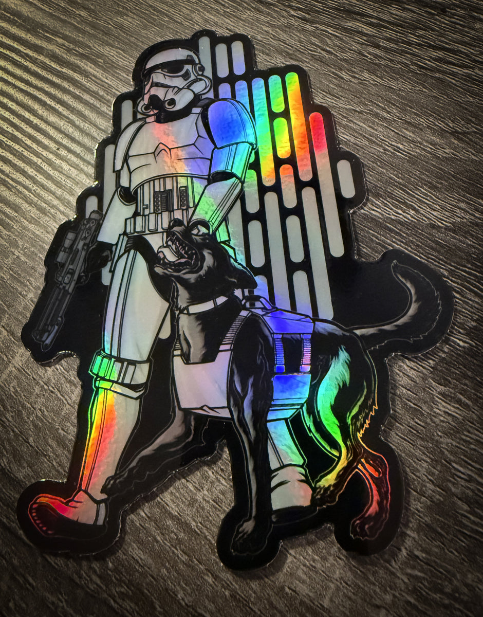 Defcon Stormtrooper Holographic Sticker – Defcon Propaganda