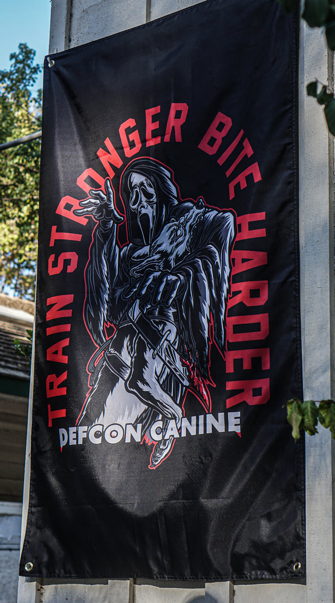 Defcon "Horror-Series" Double-Sided Flag – Defcon Propaganda