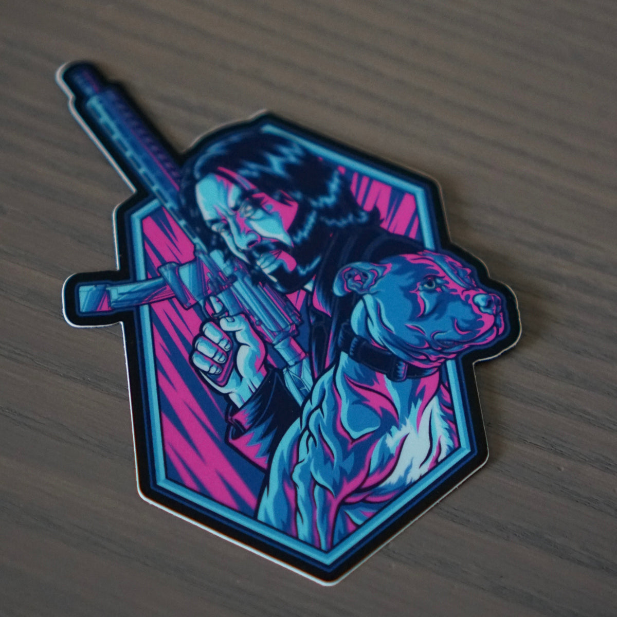 Defcon Wick "APBT" Die-Cut Sticker – Defcon Propaganda