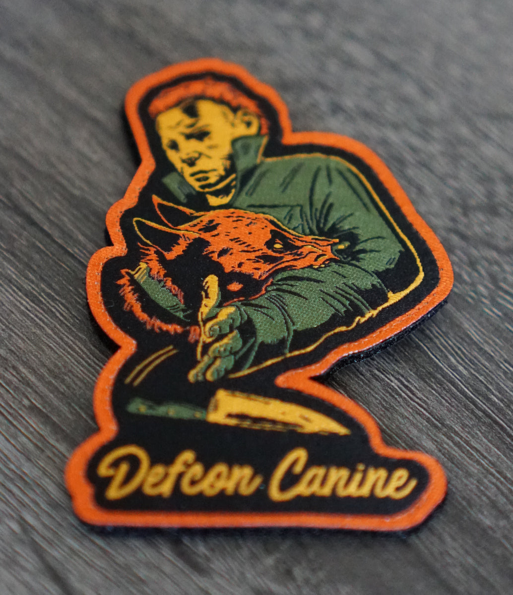 Halloween K9 Patch – Defcon Propaganda