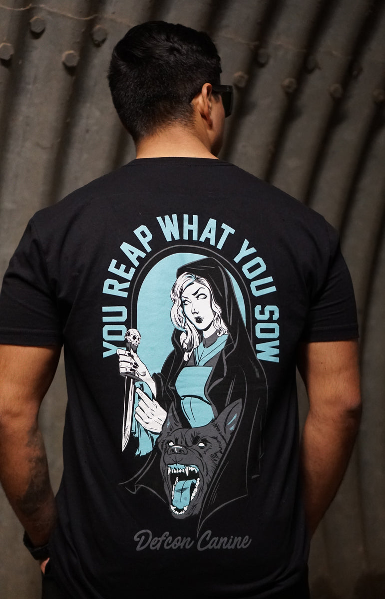 "Reap What You Sow" T-Shirt – Defcon Propaganda